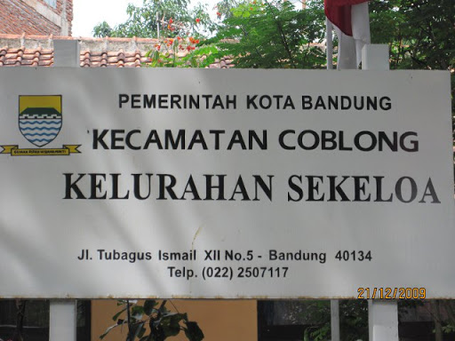 Pemerintah Kota Bandung Kelurahan Sekeloa: Blog Resmi Kelurahan Sekeloa